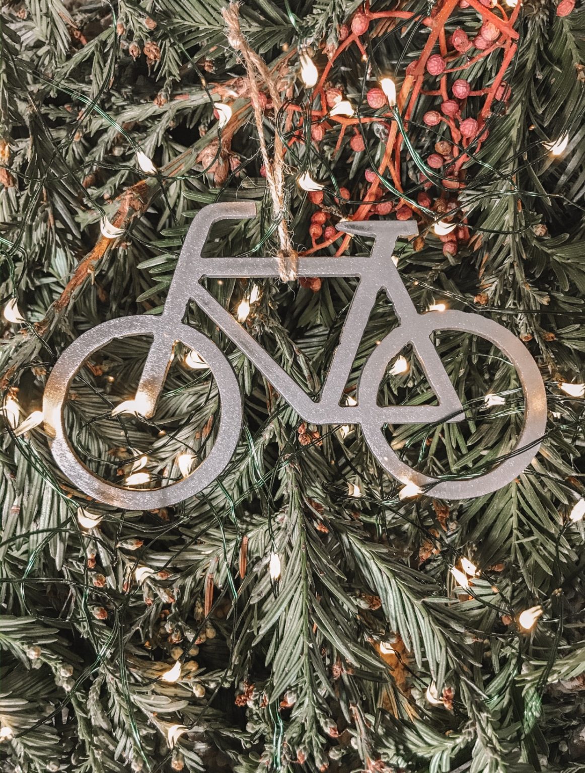 Bicycle Ornament | Bike Christmas Tree Ornament Holiday Decor